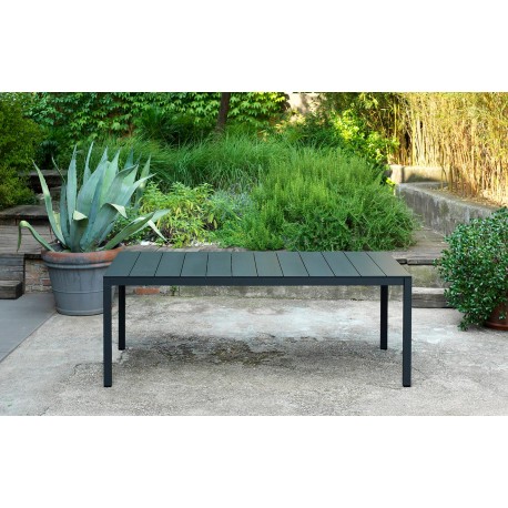 Mesa extensible para exterior Rio Alu - Mesas Nardi | Sillas Basanta
